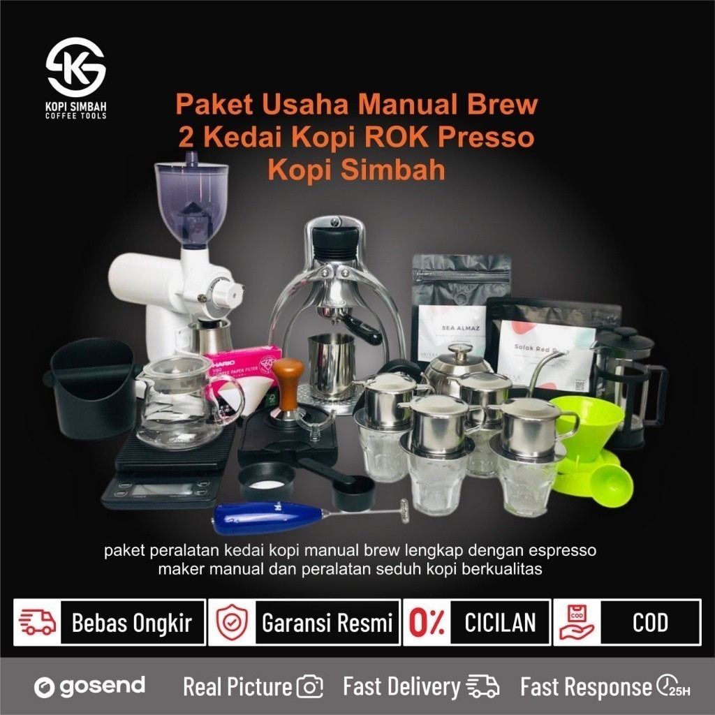 Jual Paket Usaha KEDAI KOPI MANUAL BREW 2 Espresso Coffee Maker ROK ... Jual Paket Usaha KEDAI KOPI MANUAL BREW 2 Espresso Coffee Maker ROK ...