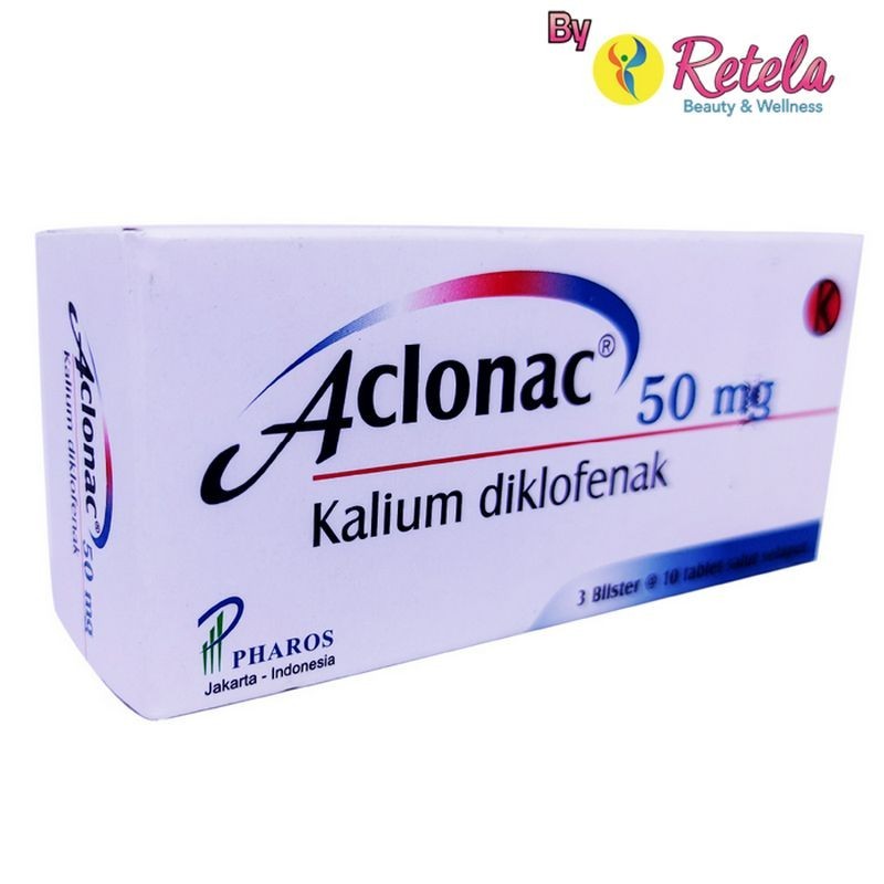 Jual ACLONAC 50MG BOX 30 TABLET | Shopee Indonesia