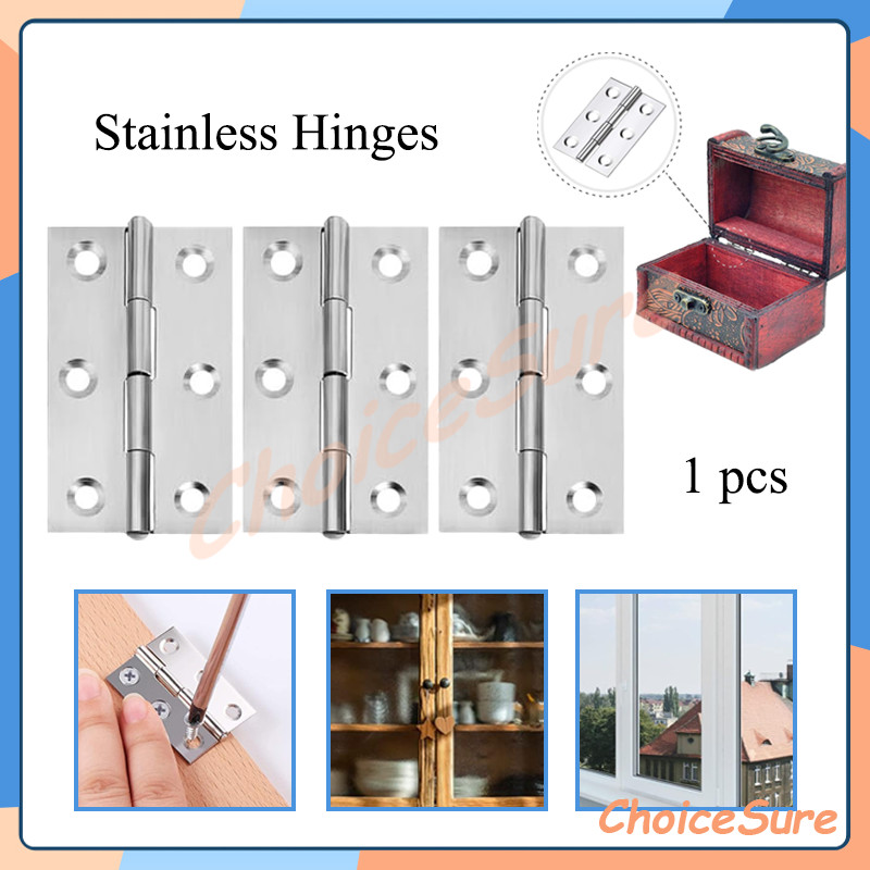 Jual Stainless Hinges / Engsel Pintu Jendela / Engsel Plat Stainless ...