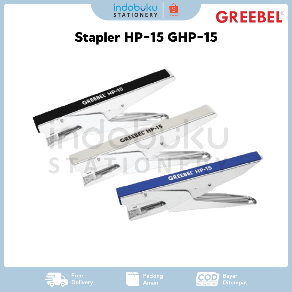 Jual Stapler Greebel HP-15 / Staples Greebel HP-15 GHP-15 | Shopee ...