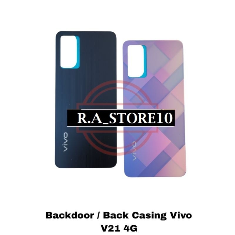 Jual Backdoor Backcover VIVO V21 4G BACK GLASS Tutup Belakang / Back ...
