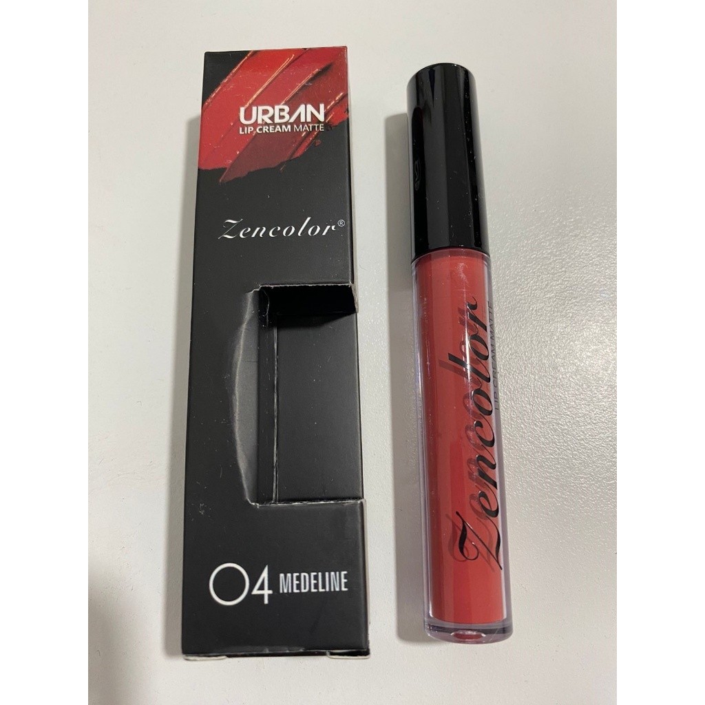 Jual HARGA PROMO !!! ZENCOLOR URBAN MATTE LIPCREAM LIPSTICK WITH ...