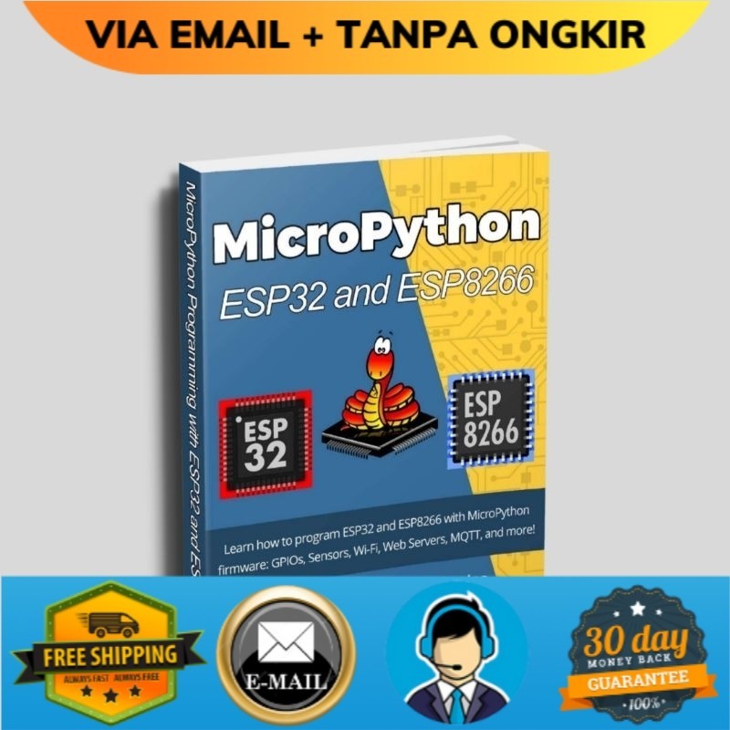 Jual Micropython Programming With Esp32 And Esp8266 Shopee Indonesia