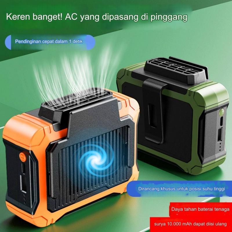 Jual Kipas Halter/Kipas Tenaga Surya Isi Ulang Usb, Kipas Angin ...