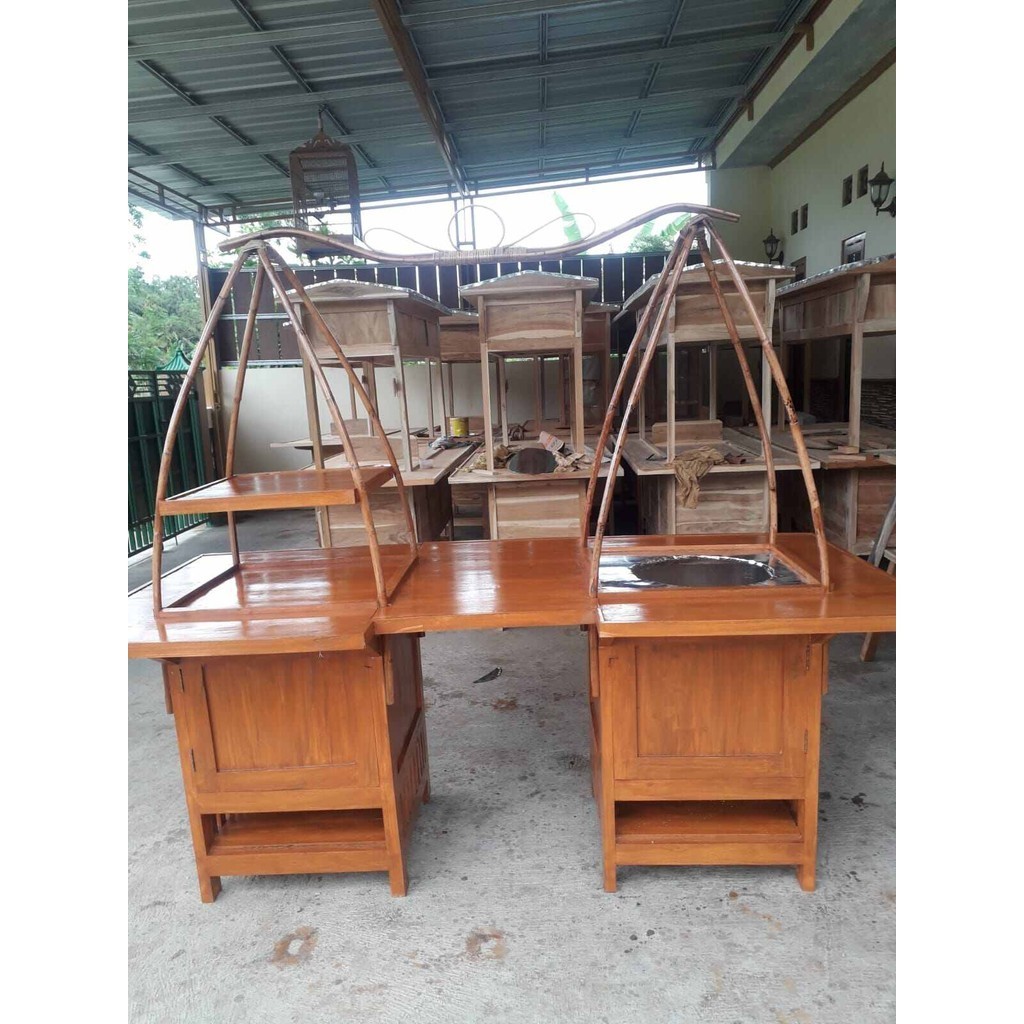 Jual gerobak pikulan, gerobak jualan soto, gerobak usaha | Shopee Indonesia