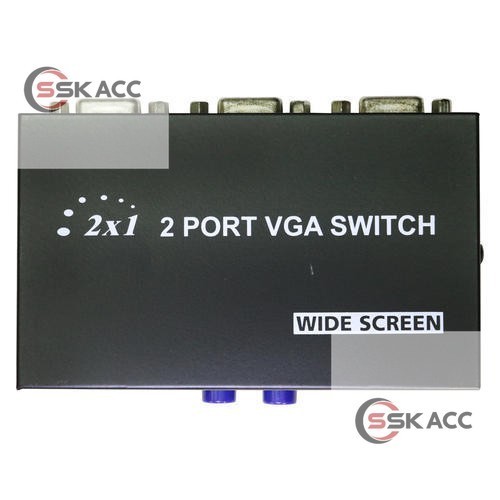 Jual VGA Switch 2 port switcher vga 2port SSKACC-KOMPUTER | Shopee Indonesia