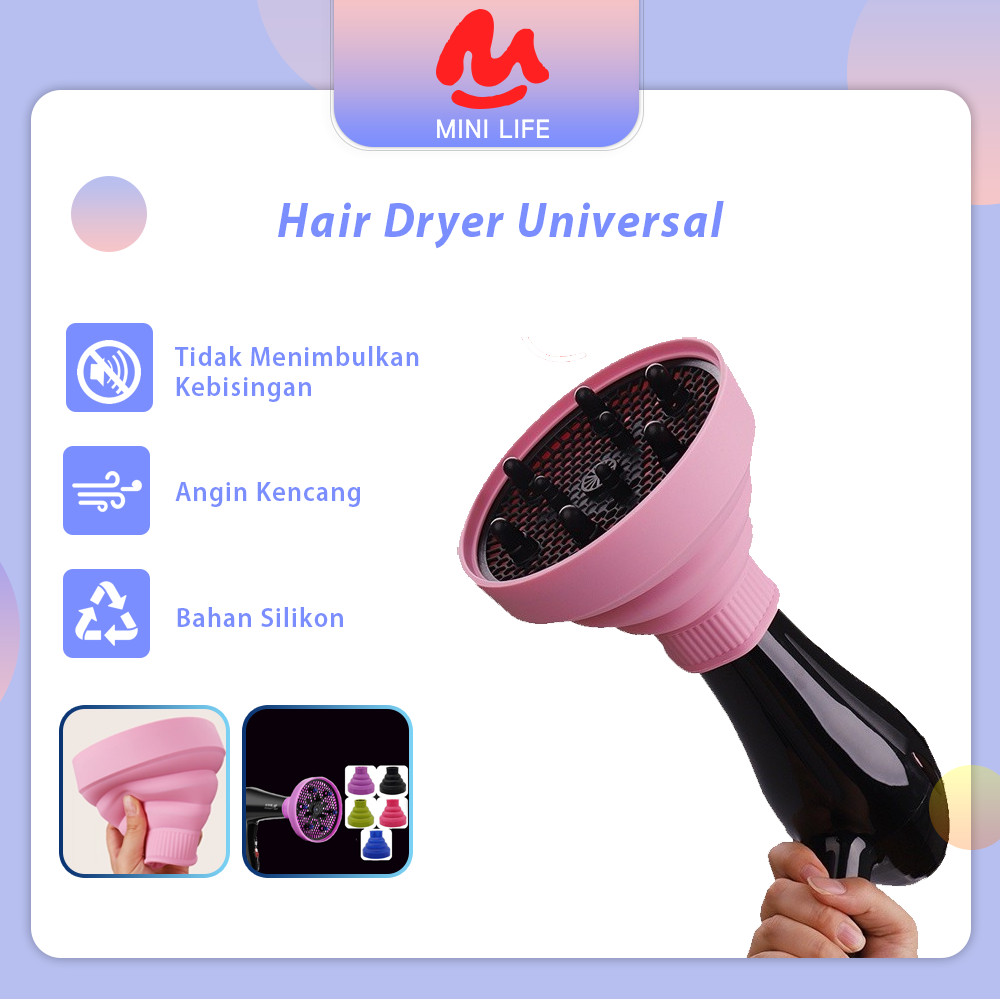 Jual Cover Corong Hair Dryer Diffuser Pengering Rambut Bahan Silikon ...