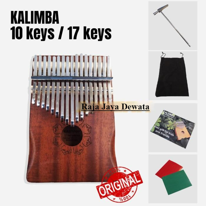 Jual Kalimba 17 Keys Nada Piano Jempol Alat Musik Portable | Shopee ...