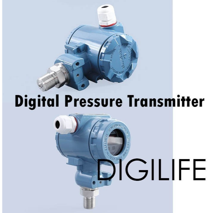 Jual Digital Pressure Transmitter 0 - 60 MPA 600Bar LCD 4-20Ma Sensor ...
