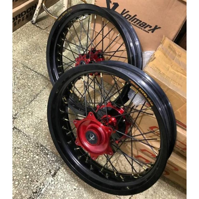 Jual VELG SET WHELSET CRF 150 L VELG EXCEL TAKASAGO RING 17/300/350 ...