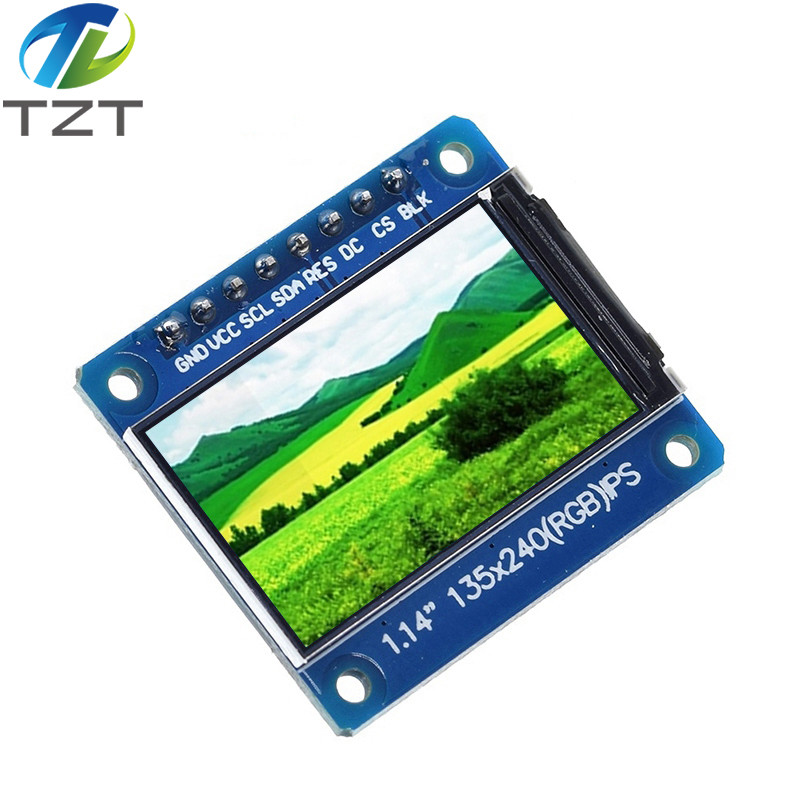 Jual 1.14 Inch IPS OLED Display Module LCD Screen 135*240 RGB TFT for Arduino ST7789 LCD Board ...