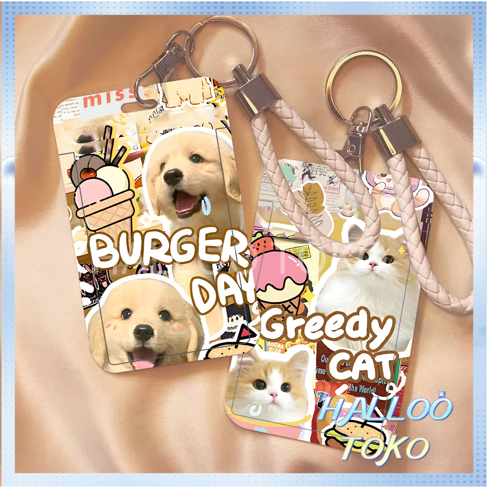Jual ID CARD HOLDER MOTIF KAWAII TEMPAT KARTU PHOTOCARD PHOTO CARD ...