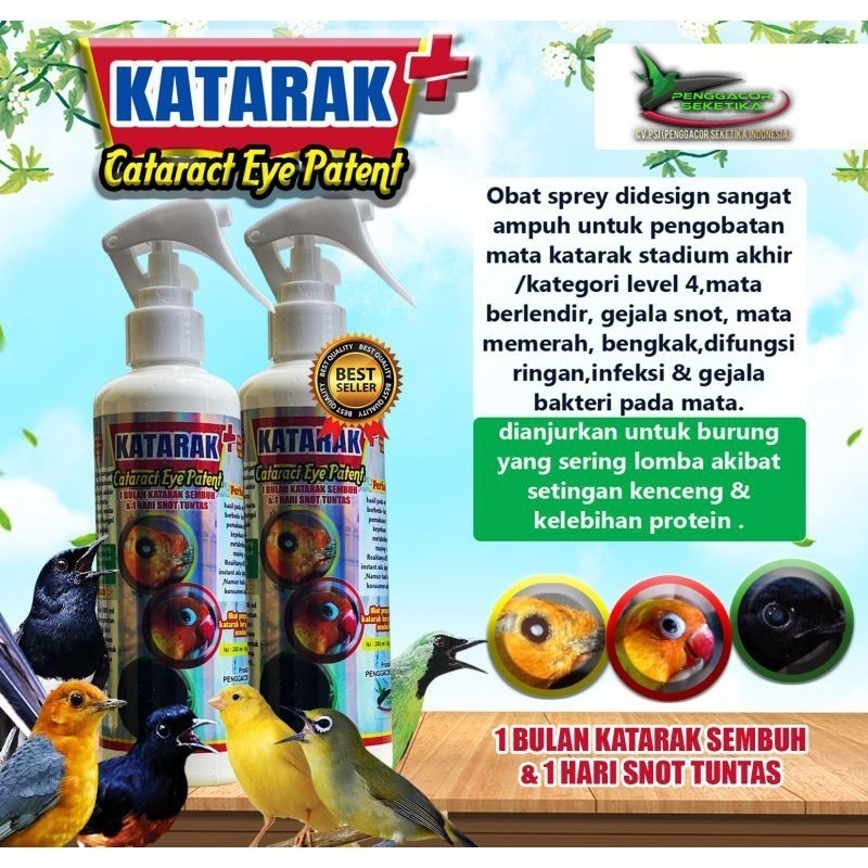 Jual BMW Obat Katarak Patent 200ml untuk semua jenis Burung Mengobati ...