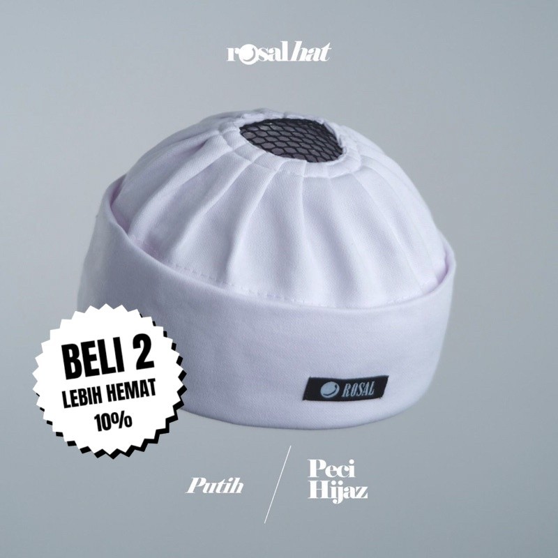 Jual Rosal Peci Hijaz Peci Kopiah Songkok Kopeah Topi Haji Sholat ...