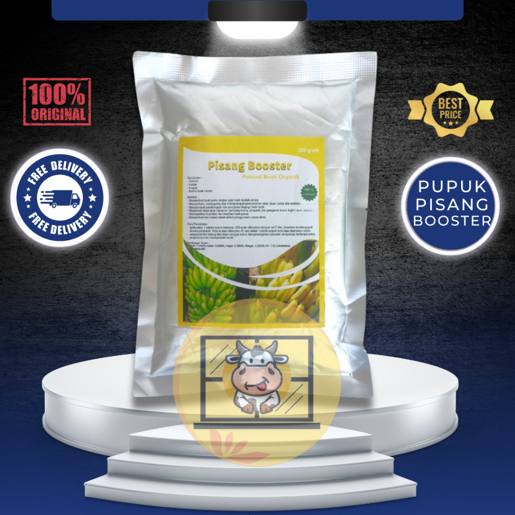 Jual PUPUK BOOSTER PISANG 250 GRAM - Pupuk Organik Pohon Pisang - Pupuk Organik Buah Pisang ...