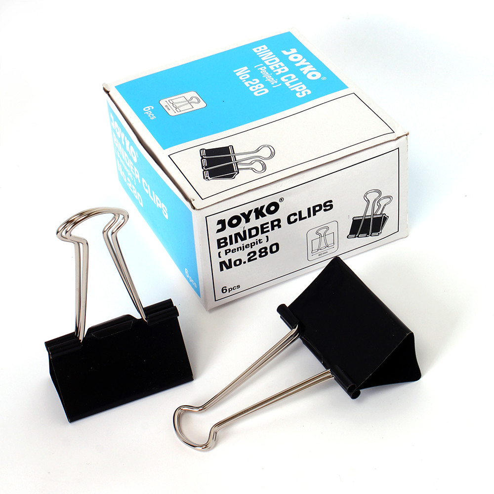 Jual JOYKO -Binder Clip 280 Klip Kertas - Pack | Shopee Indonesia