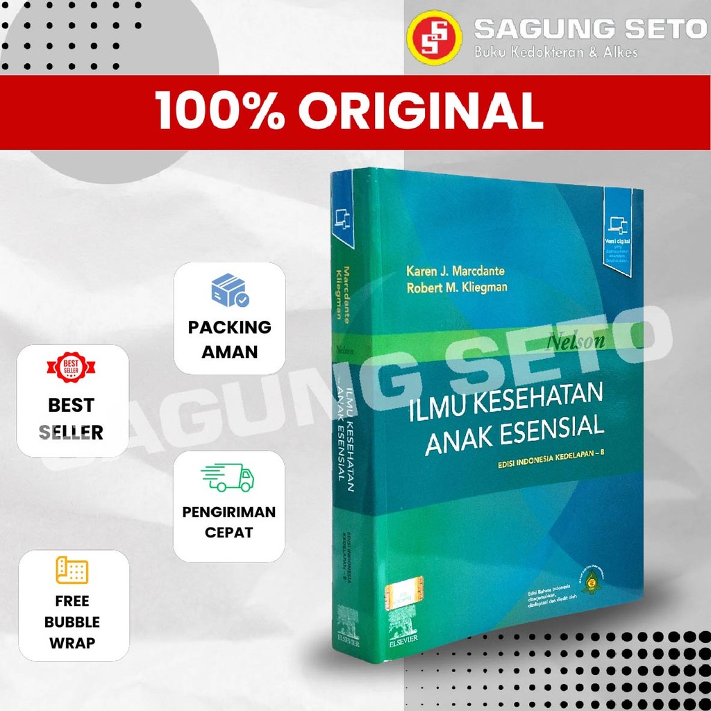 Jual NELSON ILMU KESEHATAN ANAK ESENSIAL EDISI INDONESIA KE-8 | Shopee ...