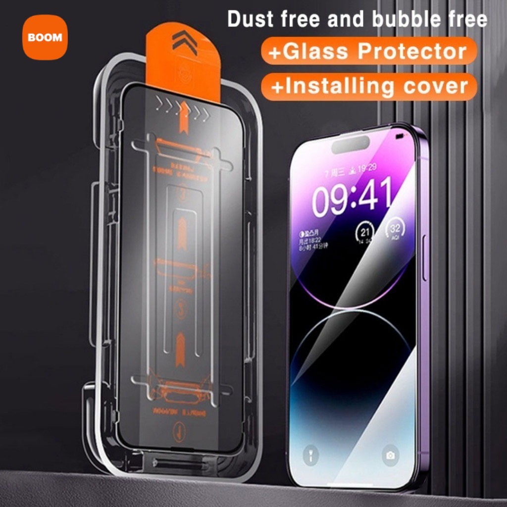 Jual BOOM STORE tempered glass HD tempered film screen protector for ...