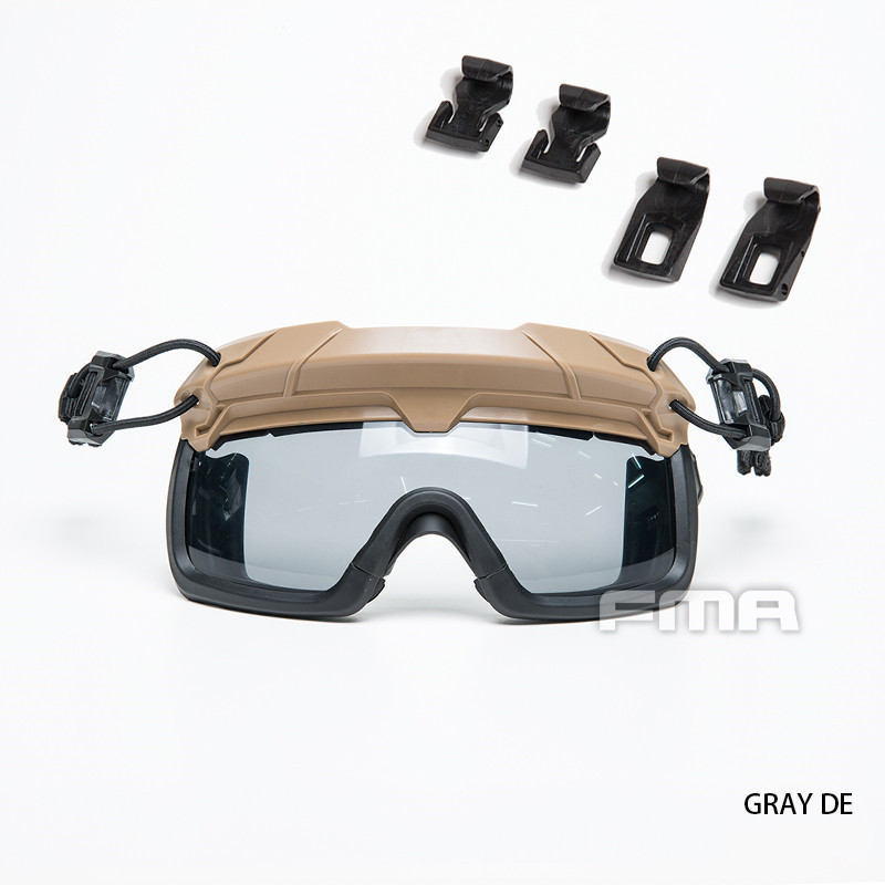 Jual FMA Safety Goggles For Tactical Helmet Protective Glasses Anti Fog ...