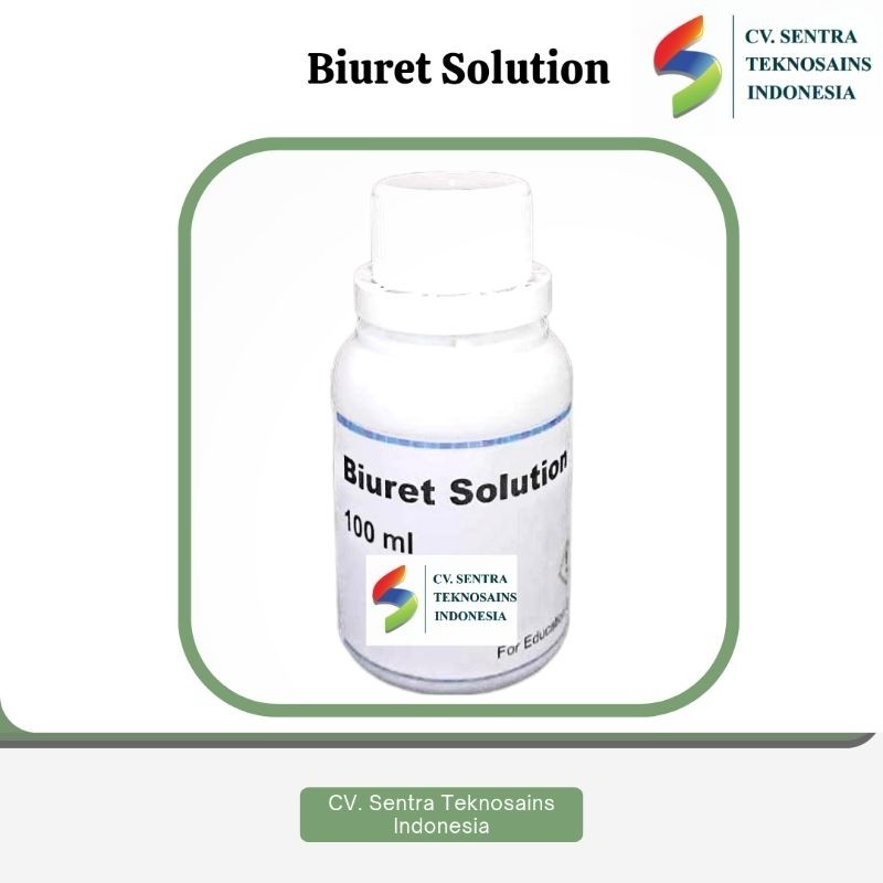 Jual Indikator Biuret/ Biuret Indicator solution 50 ml (Protein test ...