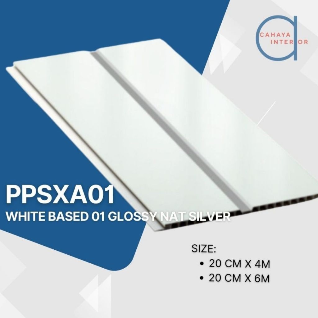 Jual MAIHOME PLAFON RUMAH/KAMAR/RUANG TAMU/RUANG TV PVC PUTIH ELEGAN ...
