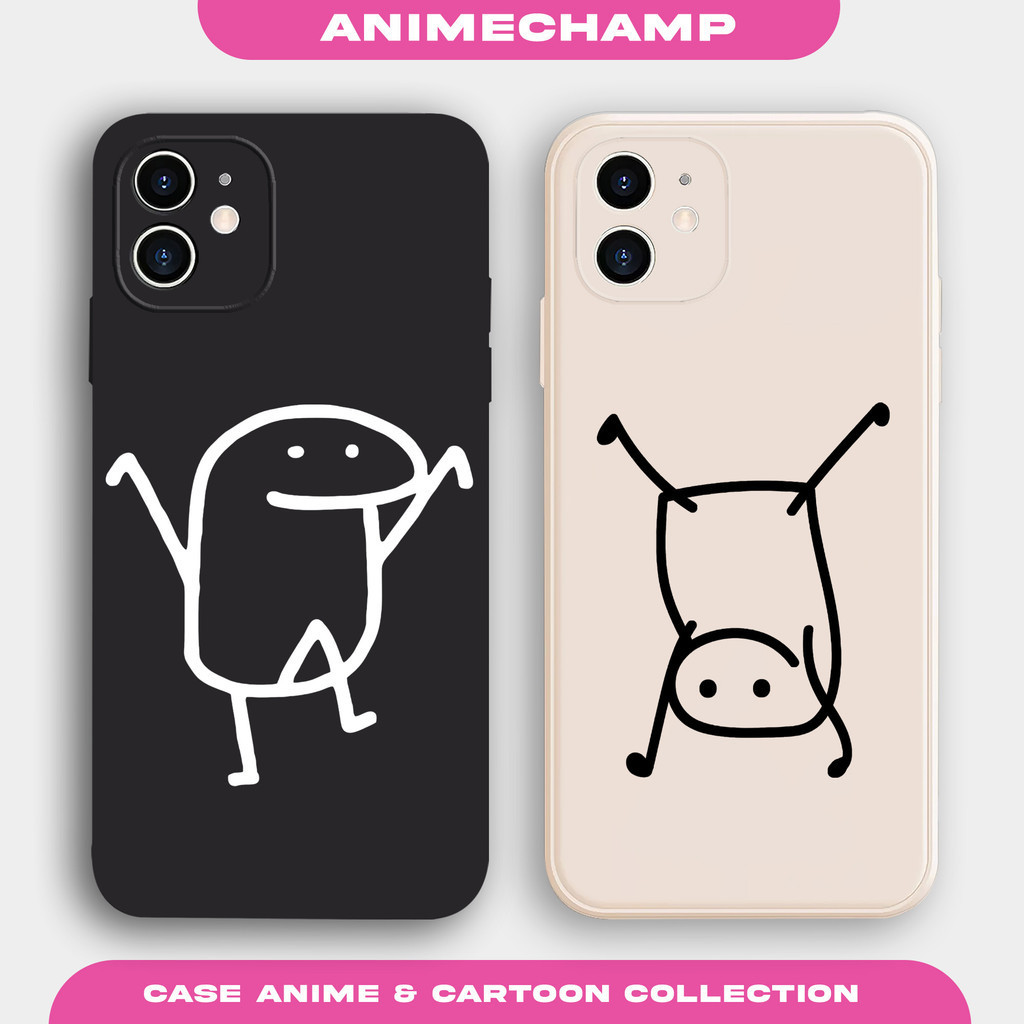 Jual Case Couple Stickman Kocak AC412 Iphone 11 XR 13 11PRO 14 X XS ...