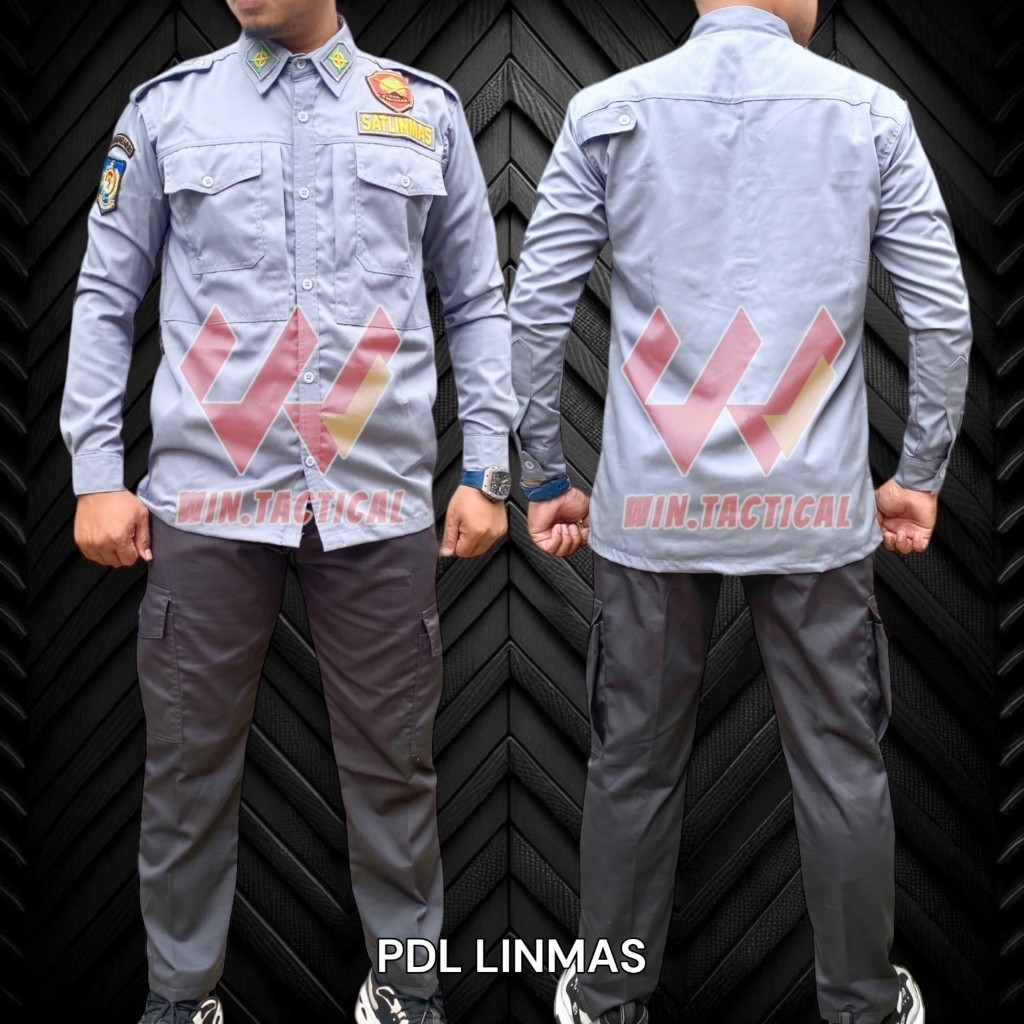 Jual SERAGAM LINMAS MODEL TERBARU SERAGAM HANSIP SERAGAM SATLINMAS ...