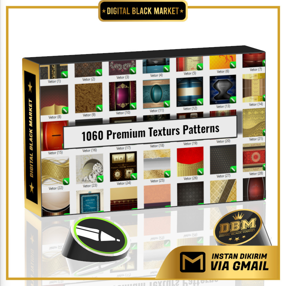 Jual ID99111 - 1060 Premium Texturs Patterns Elements CDR Files ...