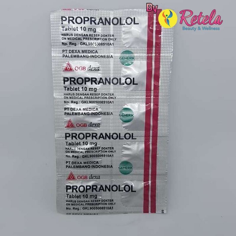 Jual PROPRANOLOL 10MG 1 STRIP 10 TABLET (Gen-Dexa) | Shopee Indonesia