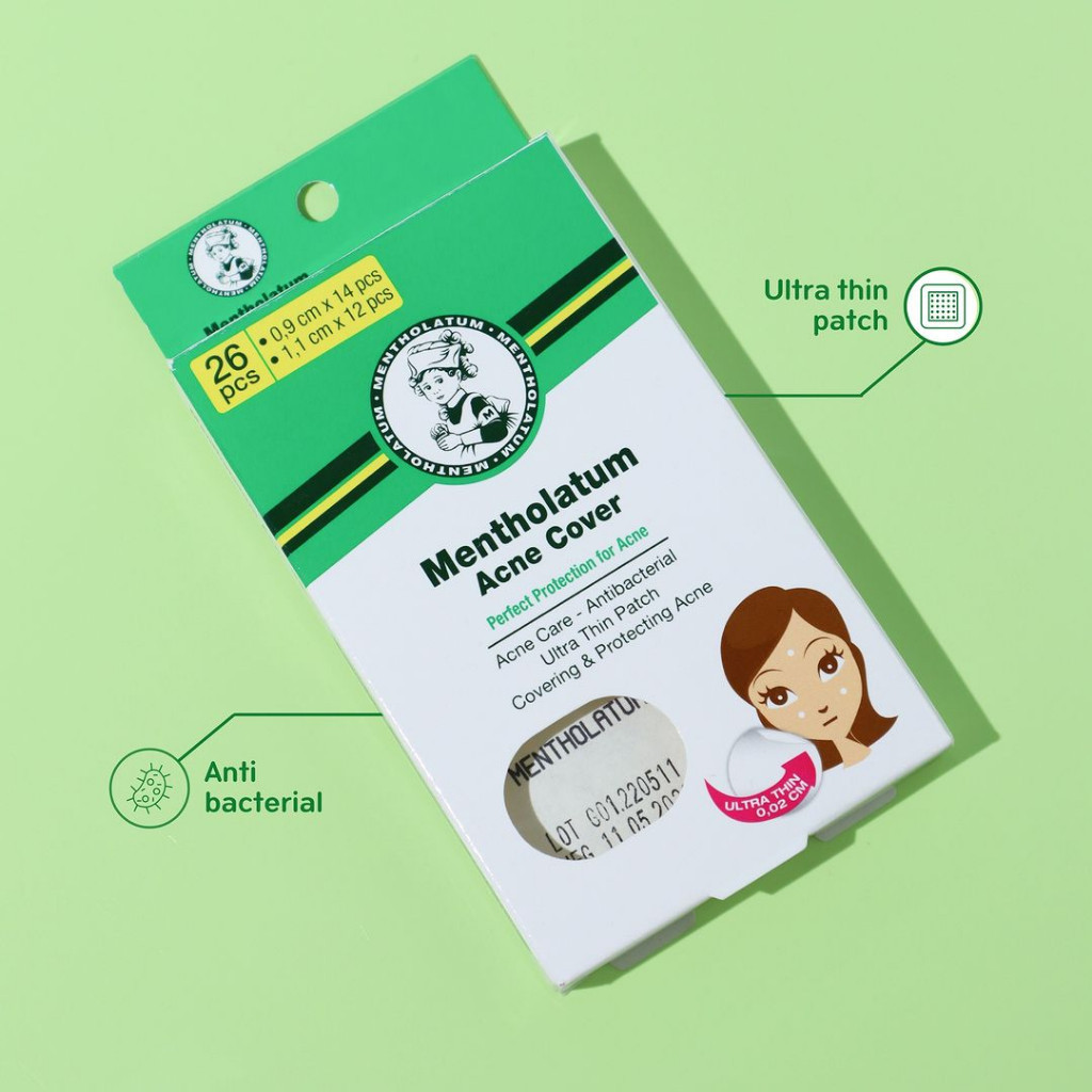Jual Mentholatum Acne Cover | Acne Patch | Acne pimple Acnes Original ...