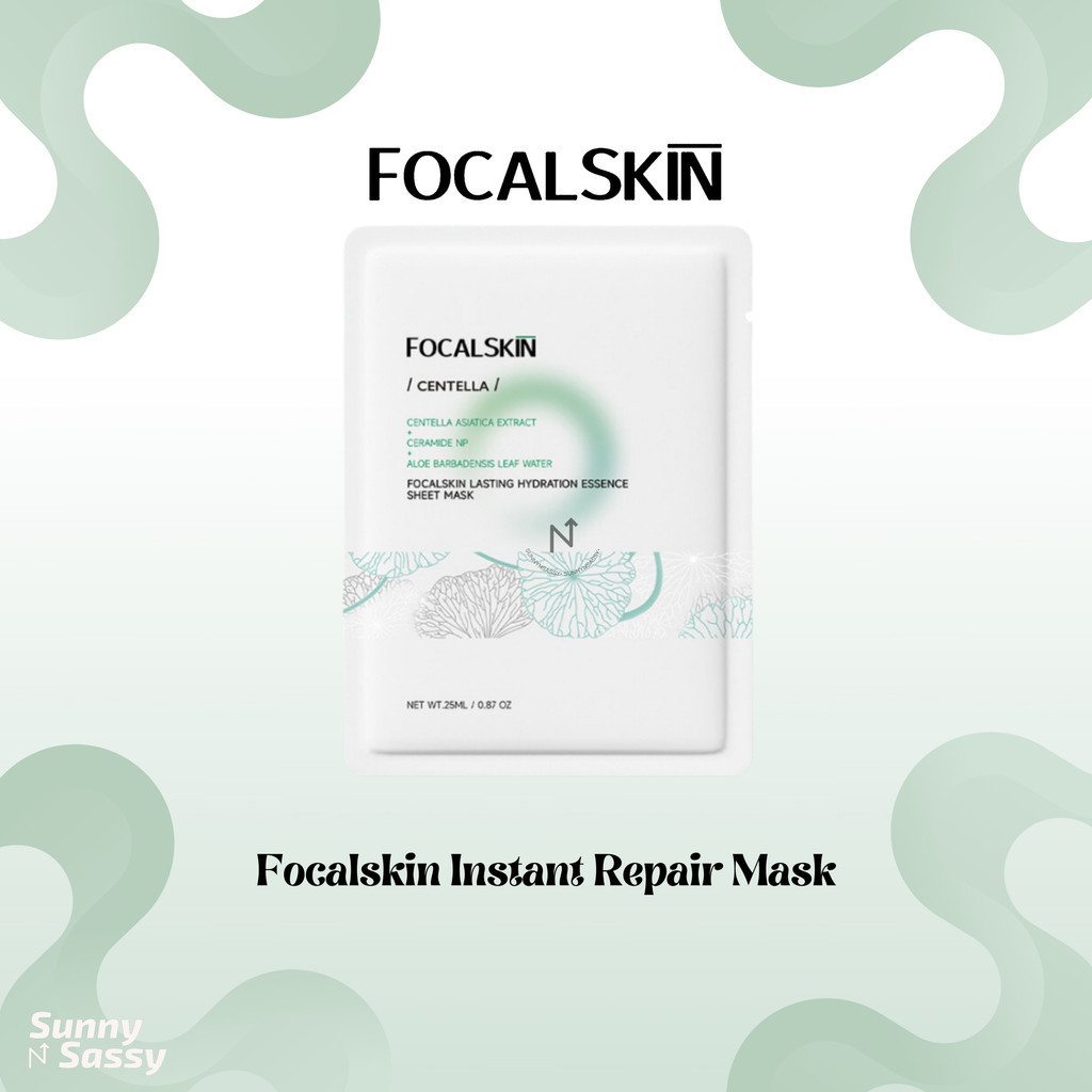 Jual FOCALSKIN Instant Repair Mask Masker Wajah Lembaran Sheet Mask ...