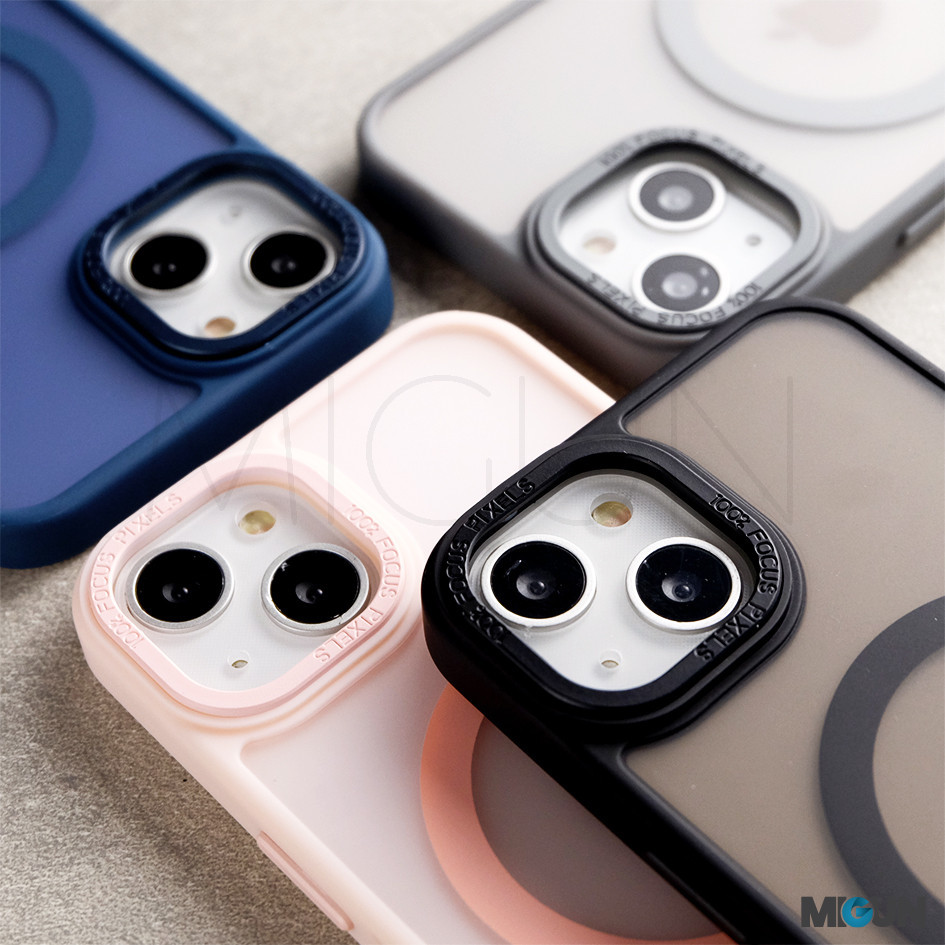 Jual Frosty Magsafe Doff Case for iPhone 11 12 13 14 15 PRO MAX PLUS | Shopee Indonesia