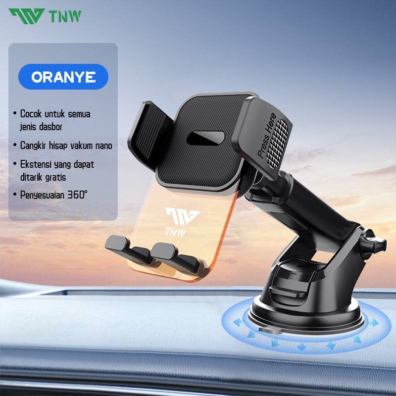 Jual TNW Car Holder hp Mobil Holder Mobil Dashboard Car Mount Mobile ...