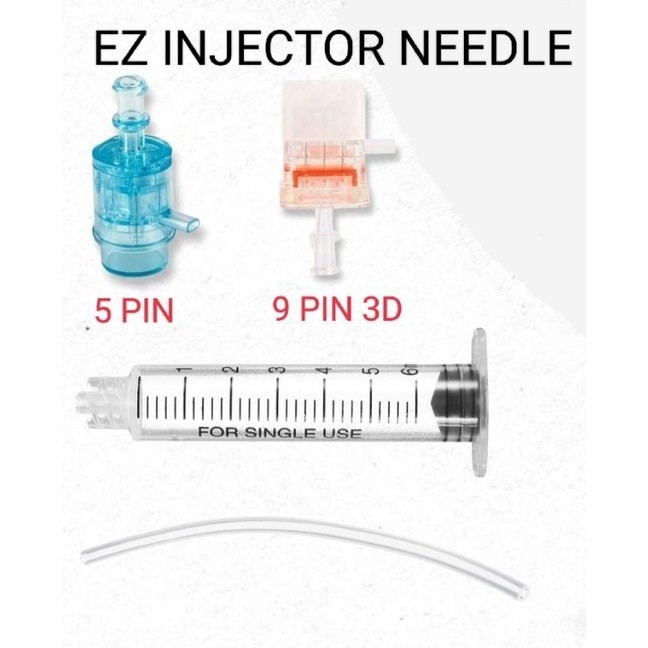 Jual PROMO jarum ez injector mesotherapy selang syringe spuit filter ez ...