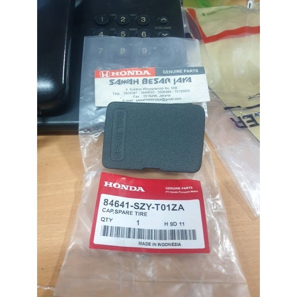 Jual Cover Tutup Baut Bukaan Kunci Ban Serep Cadangan Honda Freed 2009 ...
