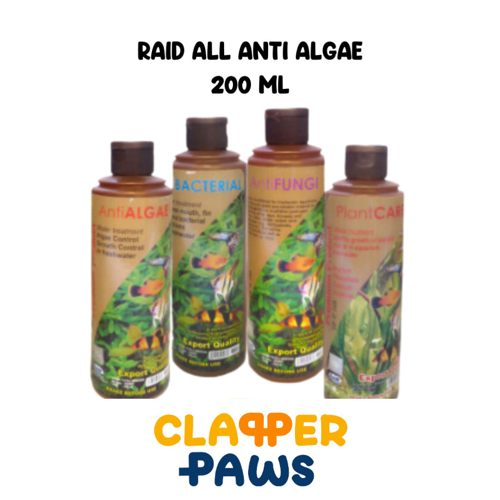 Jual RAID ALL 200 ml ANTI ALGAE ANTI FUNGI ANTI BACKTERIAL PLANT CARE ...