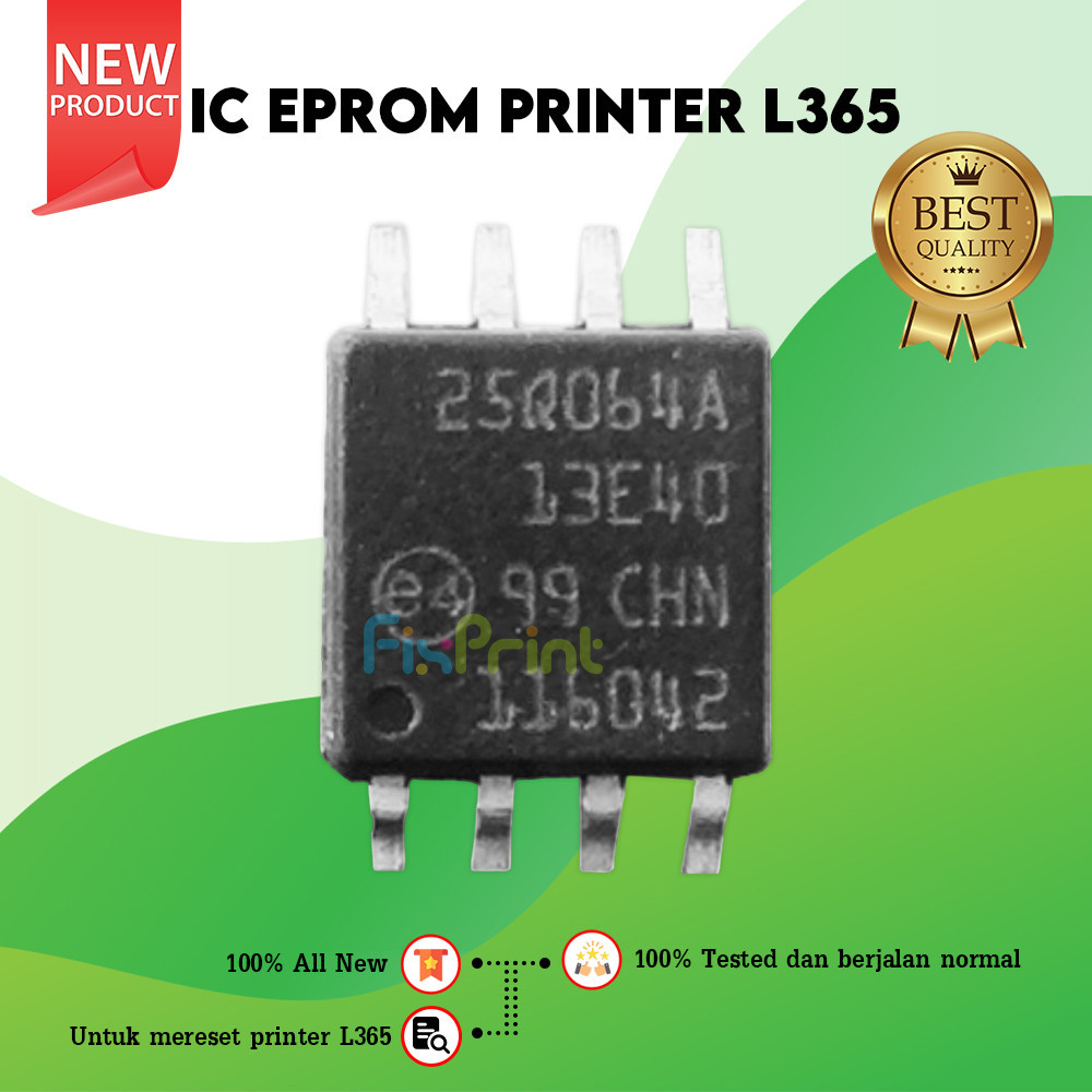 Jual IC Eprom L365 Printer Epson, IC Eprom Reset Counter Board L365 ...