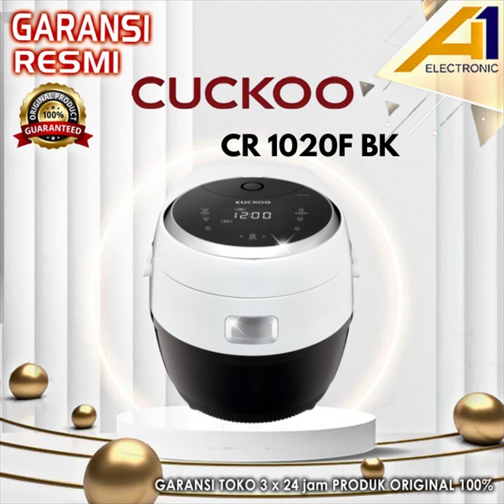 Jual CUCKOO Smart Rice Cooker CR 1020F/BK All in One Cooker Digital 1.8 ...