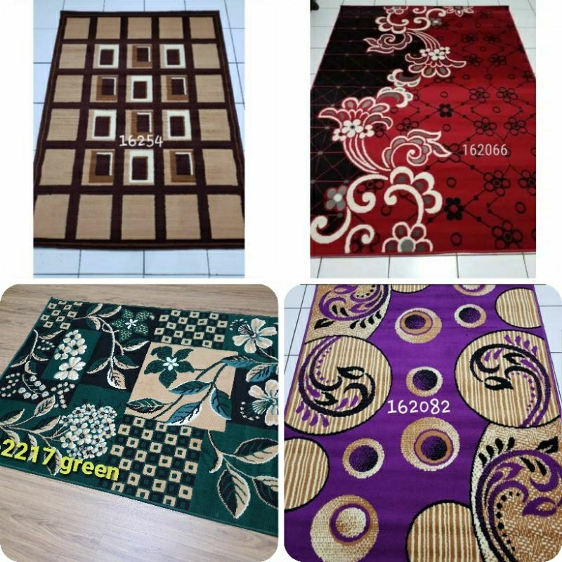 Jual Karpet permadani ukuran 190x260 variasi motif | Shopee Indonesia