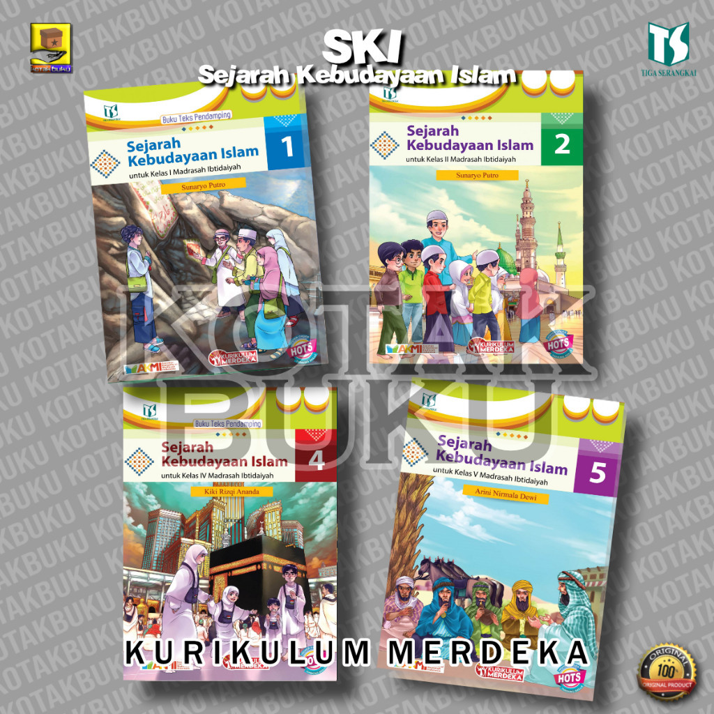Jual Buku SKI kelas 1 2 4 5 SD / SKI SD / SKI SD Kurikulum Merdeka / Aqila - Tiga Serangkai ...