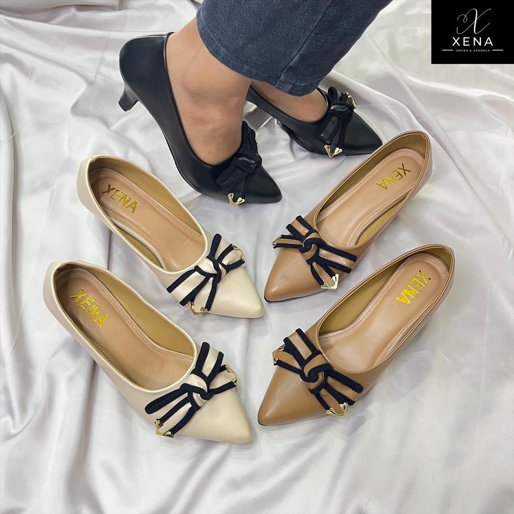 Jual Sepatu Kerja Heels Pita Cantik | Shopee Indonesia