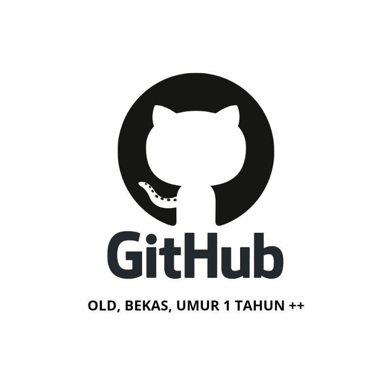 Jual SISA 3 AKUN GITHUB OLD 2022 BEKAS UMUR LEBIH DARI 1 TAHUN | Shopee Indonesia