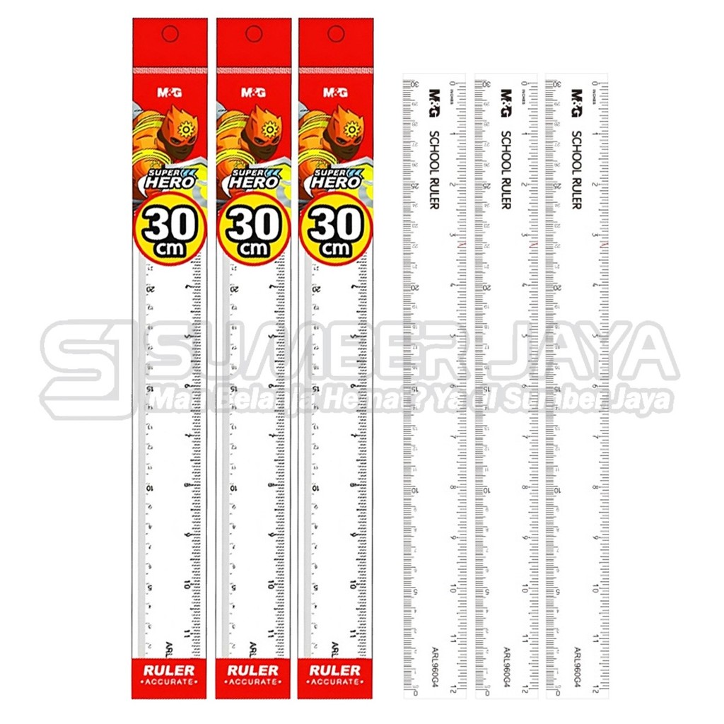 Jual Penggaris Mika Ruller Anak Sekolah ARL960G4 Panjang 30 Cm | Shopee ...