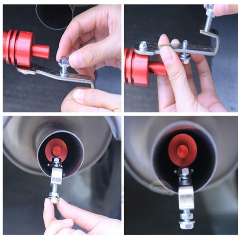 Jual Universal Car Refit Device Exhaust Systems Turbo Simulator Sound ...