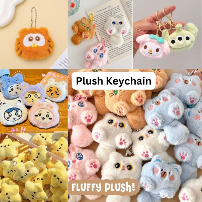 Jual Gantungan Kunci Tas Boneka Lucu Plushies Gwiyeo Keychain Plush All ...