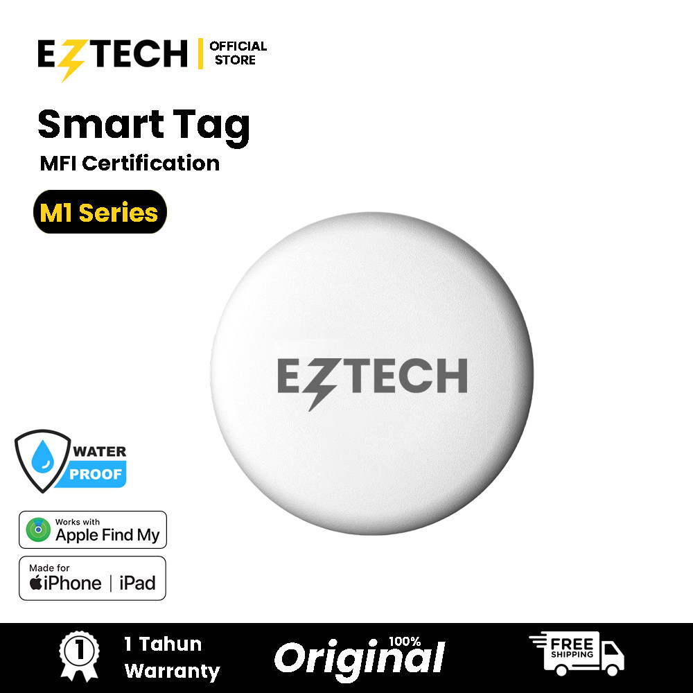 Jual [ KHUSUS APPLE IOS ] EZTECH Waterproof IP65 Smart Tag Smartag M1 ...