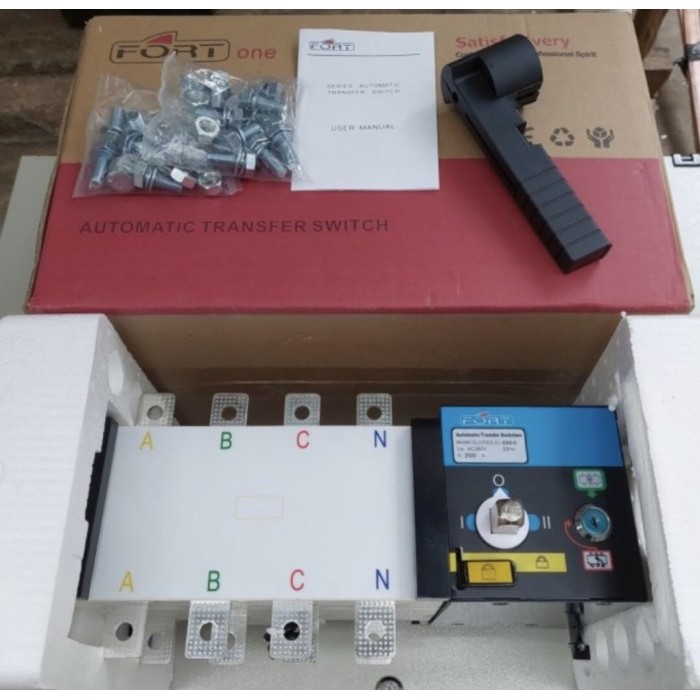 Jual COS AOUTOMATIC TRANSFER SWITCH FORT 4P 1000A GGLD-1000/4 | Shopee ...