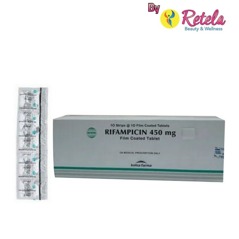 Jual RIFAMPICIN 450MG 1 STRIP 10 TABLET | Shopee Indonesia
