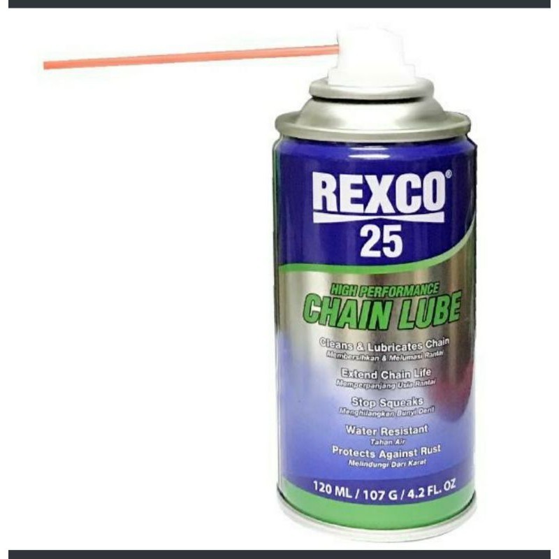 Jual REXCO CHAIN 25 LUBE 120 ML / Rexco 25 Chain Lube 120 ML Pelumas ...