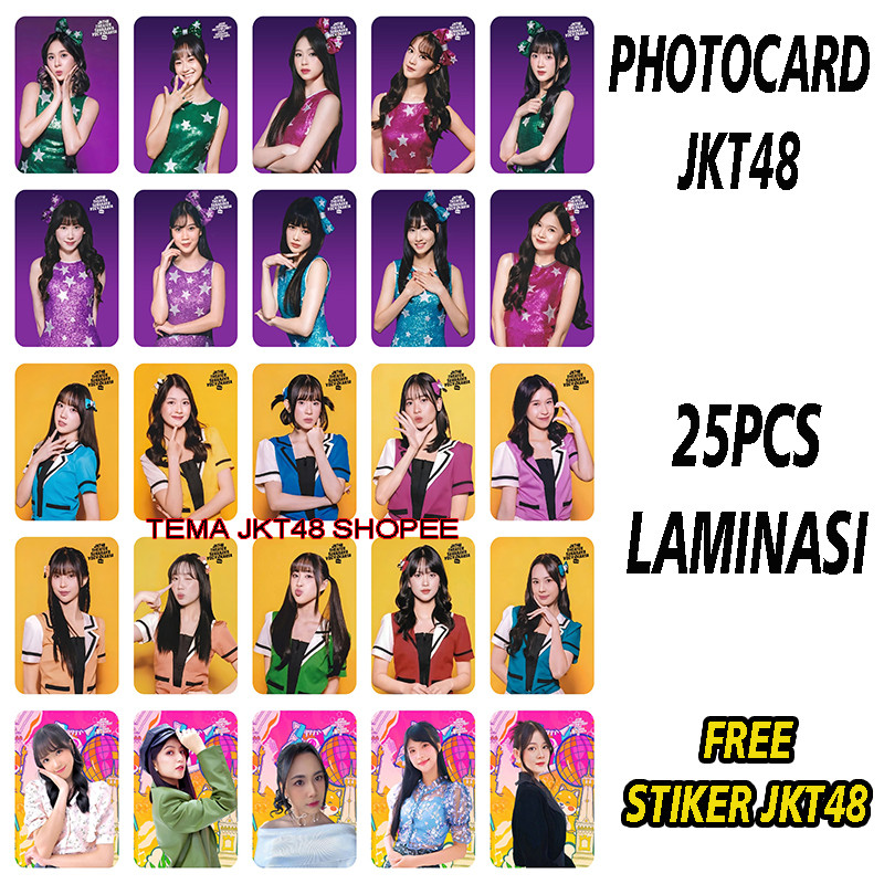 Jual KEEP NOW!! 25PCS Photocard JKT48 LAMINASI FOTO CARD ADEL JPOP ROUNDED CARDS PHOTOCARD JKT48 ...